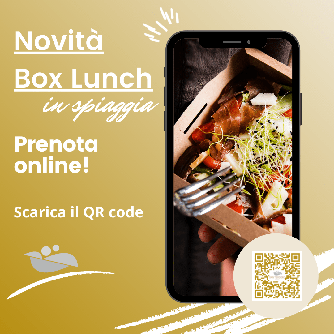 Menu Box Lunch - Hotel San Teodoro | Hotel in Sardegna | Portale ufficiale